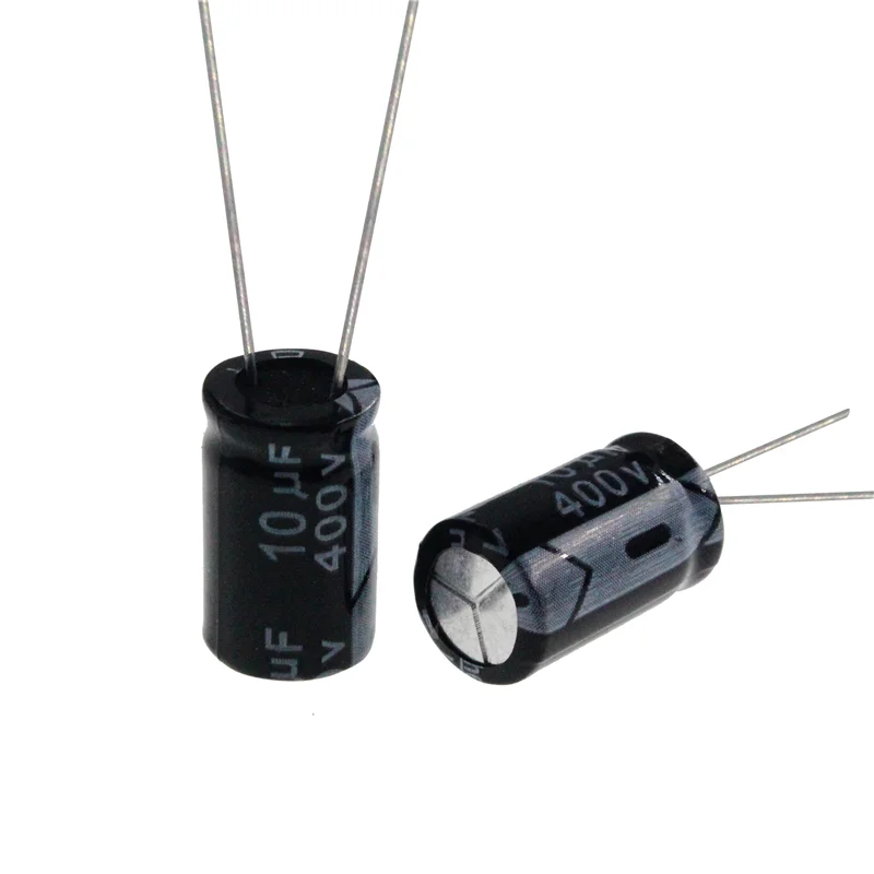 20pcs 400V 10uF 400Volt 10MFD Aluminum Electrolytic Capacitor 8*12mm ...
