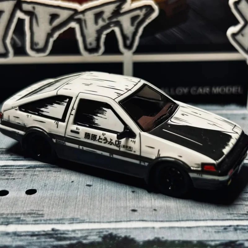 In Stock new Timemicro 1/64 Ae86 Rx-7 Initial D Manga Color Scheme Die ...