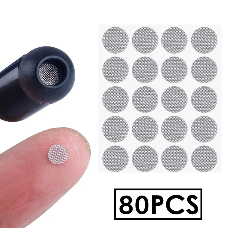 Anti-Dust-Self-adhere-Professional-Earphone-Dust-Network-Shell-Steel ...