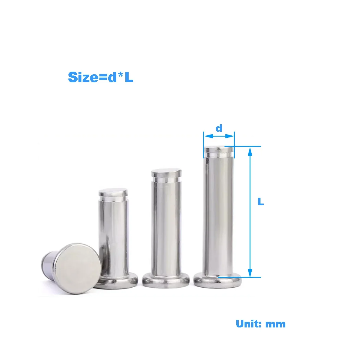 304-Stainless-Steel-Flat-Head-Grooved-Pin-Shaft-Snap-Ring-Pin ...