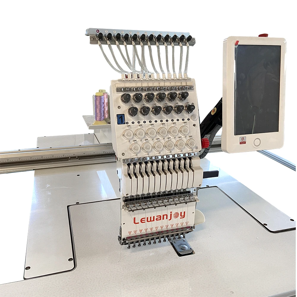 Buy Large Area Single Head Embroidery Machine | 12-Needle Computerized ...