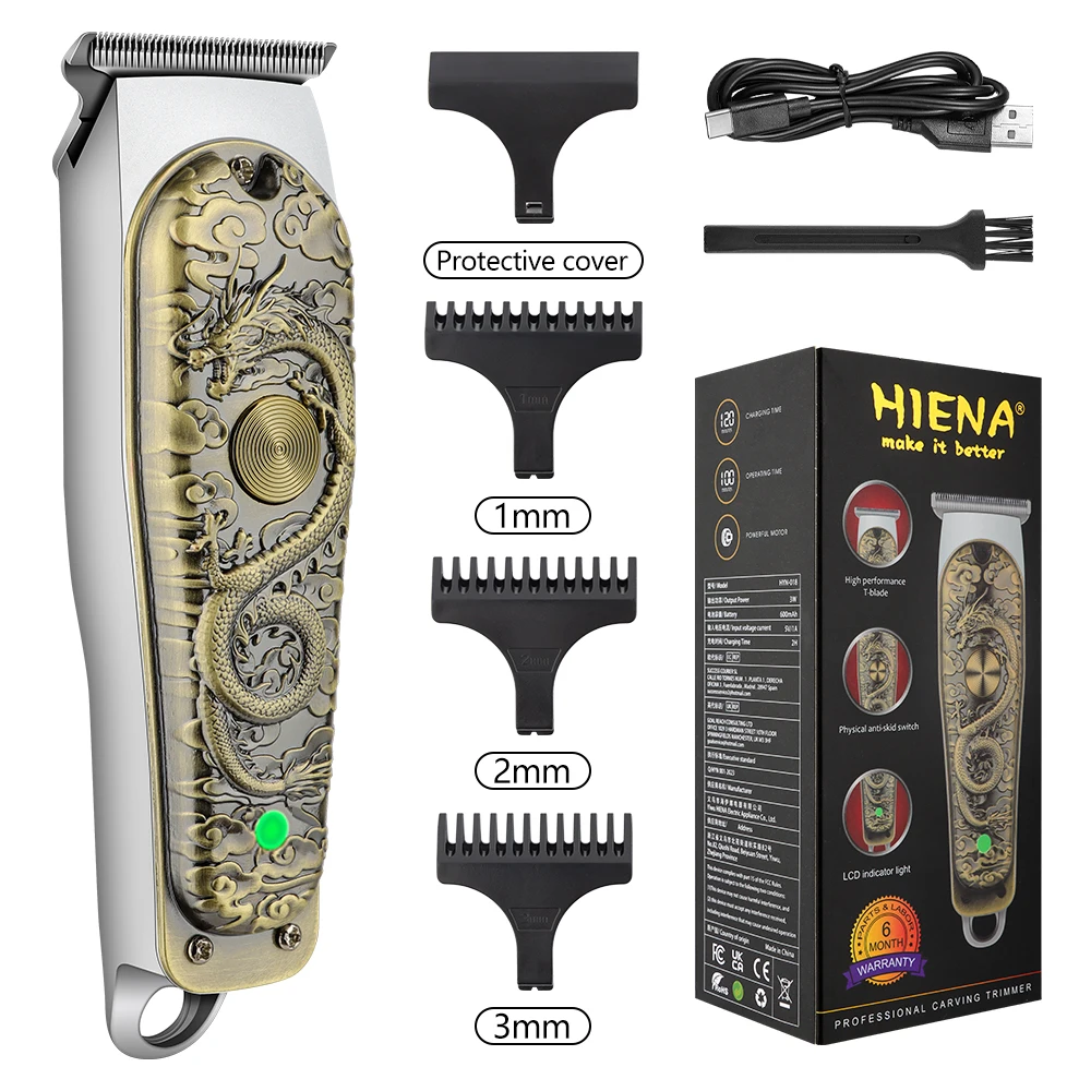 HIENA-Electric-Hair-Clipper-For-men-Professional-Cordless-Hair-Trimmer ...