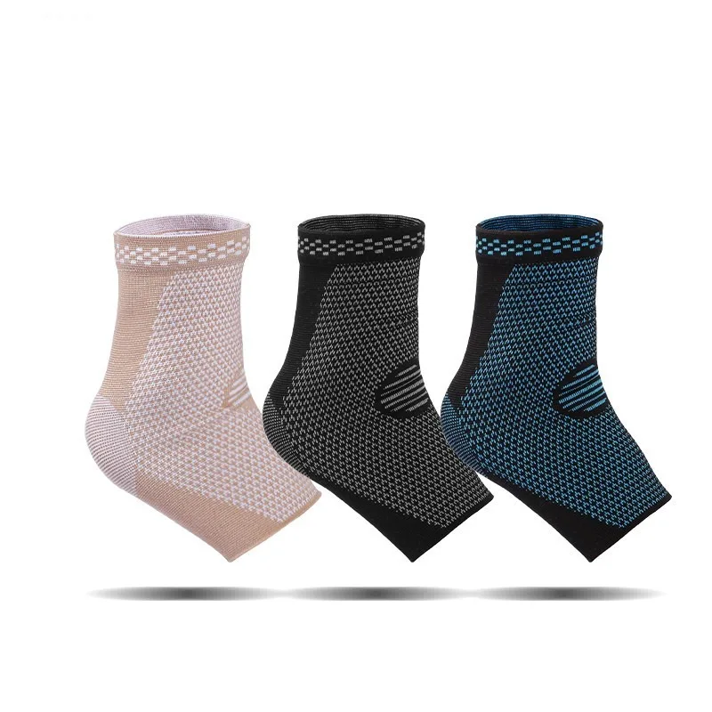 Nylon-Knit-Ankle-Support-Pressure-Protection-Elastic-Wrap-Sports-Ankle ...
