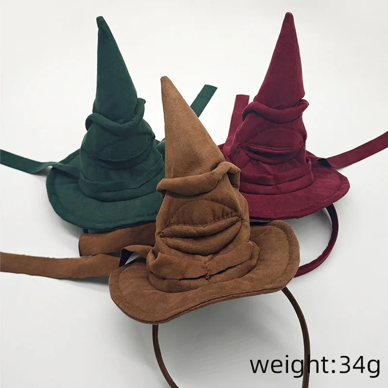 Sombrero-de-bruja-de-Halloween-accesorios-de-Cosplay-juego-de-Anime-pel ...