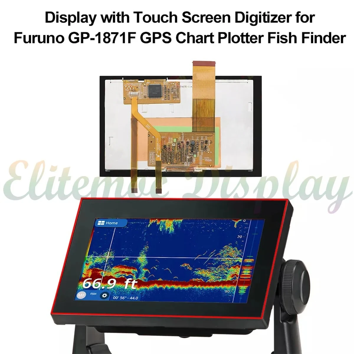 For Furuno GP-1871F GPS Chart Plotter Fish Finder Display with Touch ...