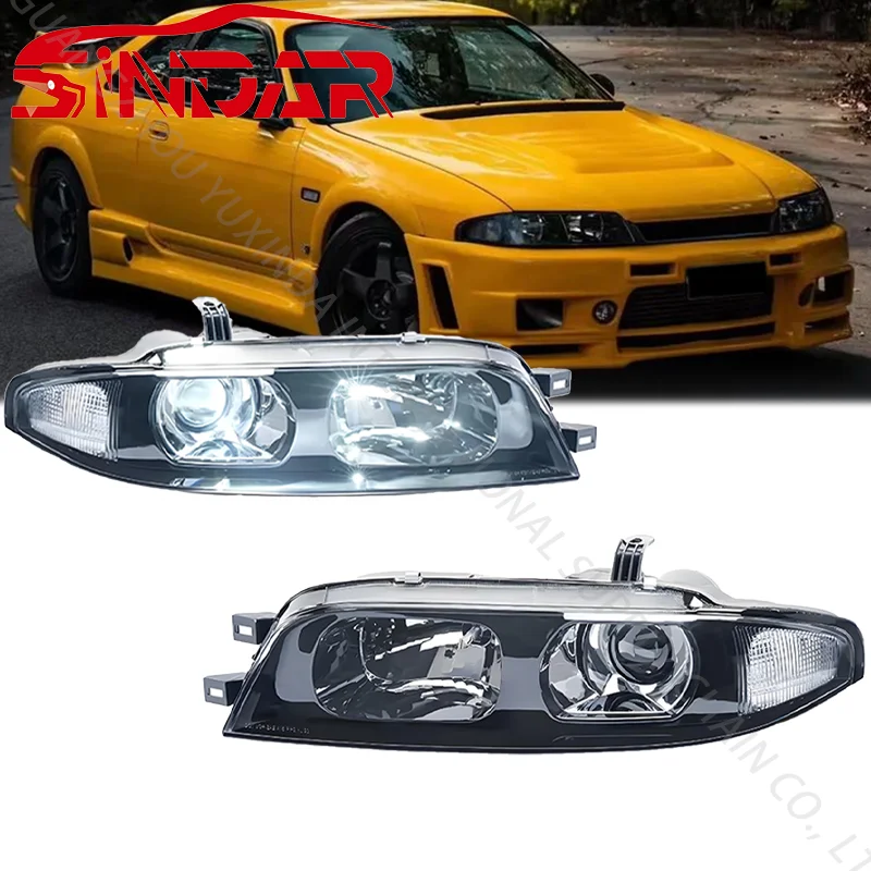 Headlight For Nissan Skyline R33 GTS GTST 1993-1996 Series 1 & Series 3 ...