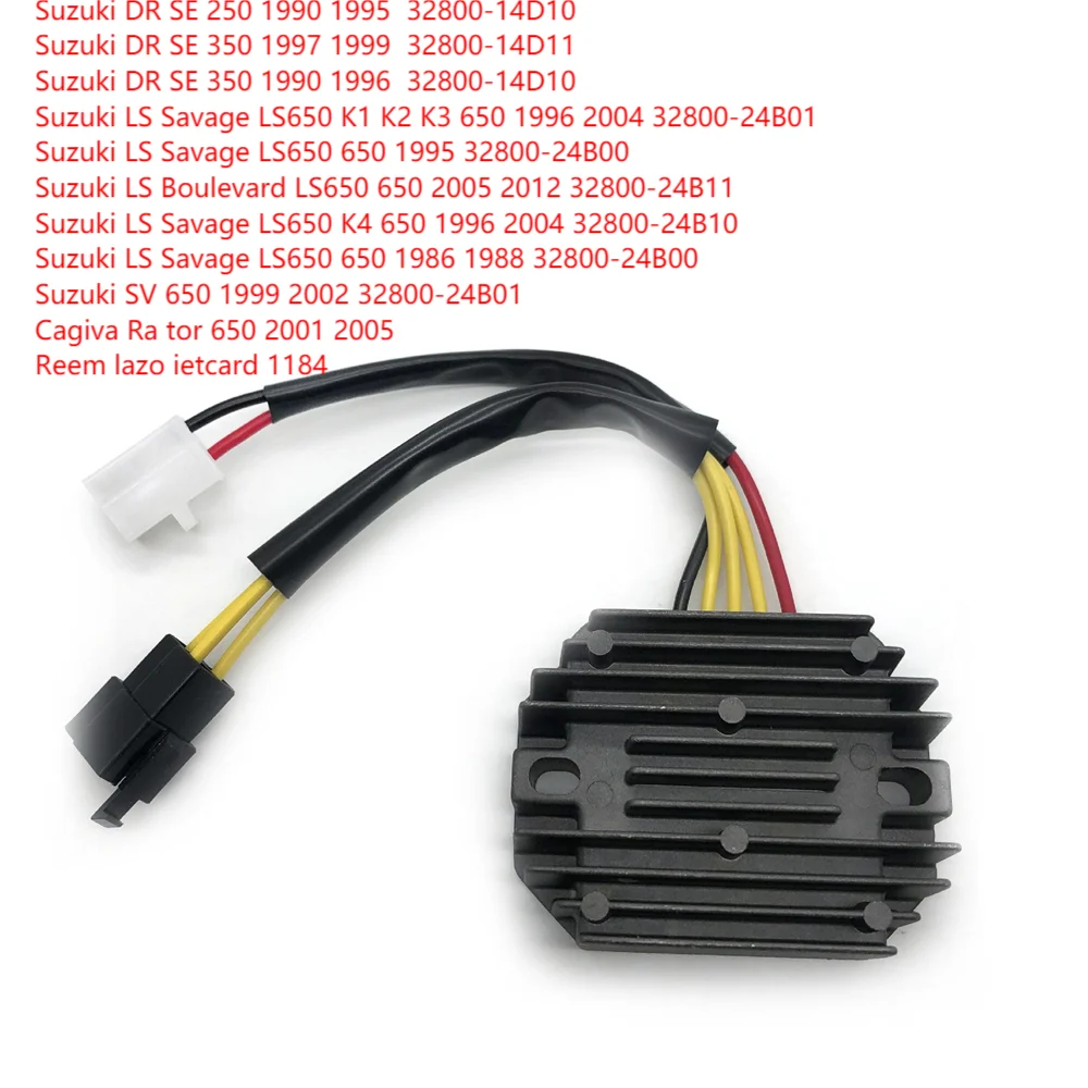 Motorcycle Voltage Regulator Rectifier For Suzuki DR250 DR350 SV650 ...