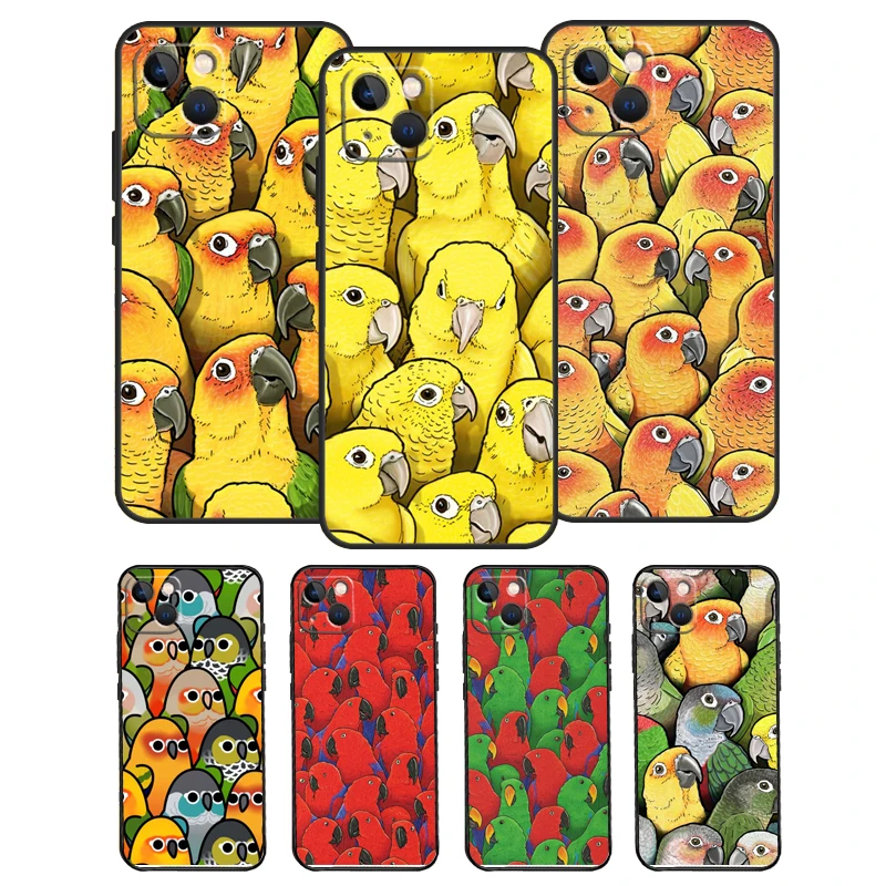 Parrot-Posse-Phone-Case-For-iPhone-14-11-12-13-Pro-X-XR-XS-Max-6.jpg