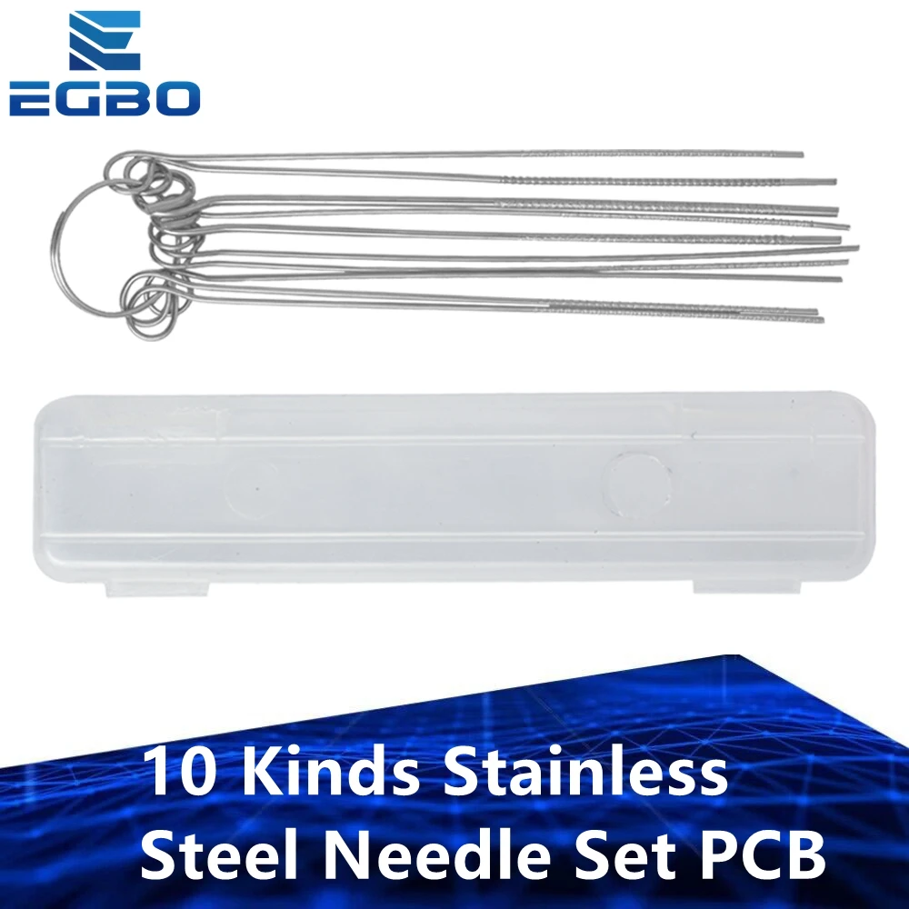 10-Kinds-Stainless-Steel-Needle-Set-PCB-Electronic-Circuit-Through-Hole ...