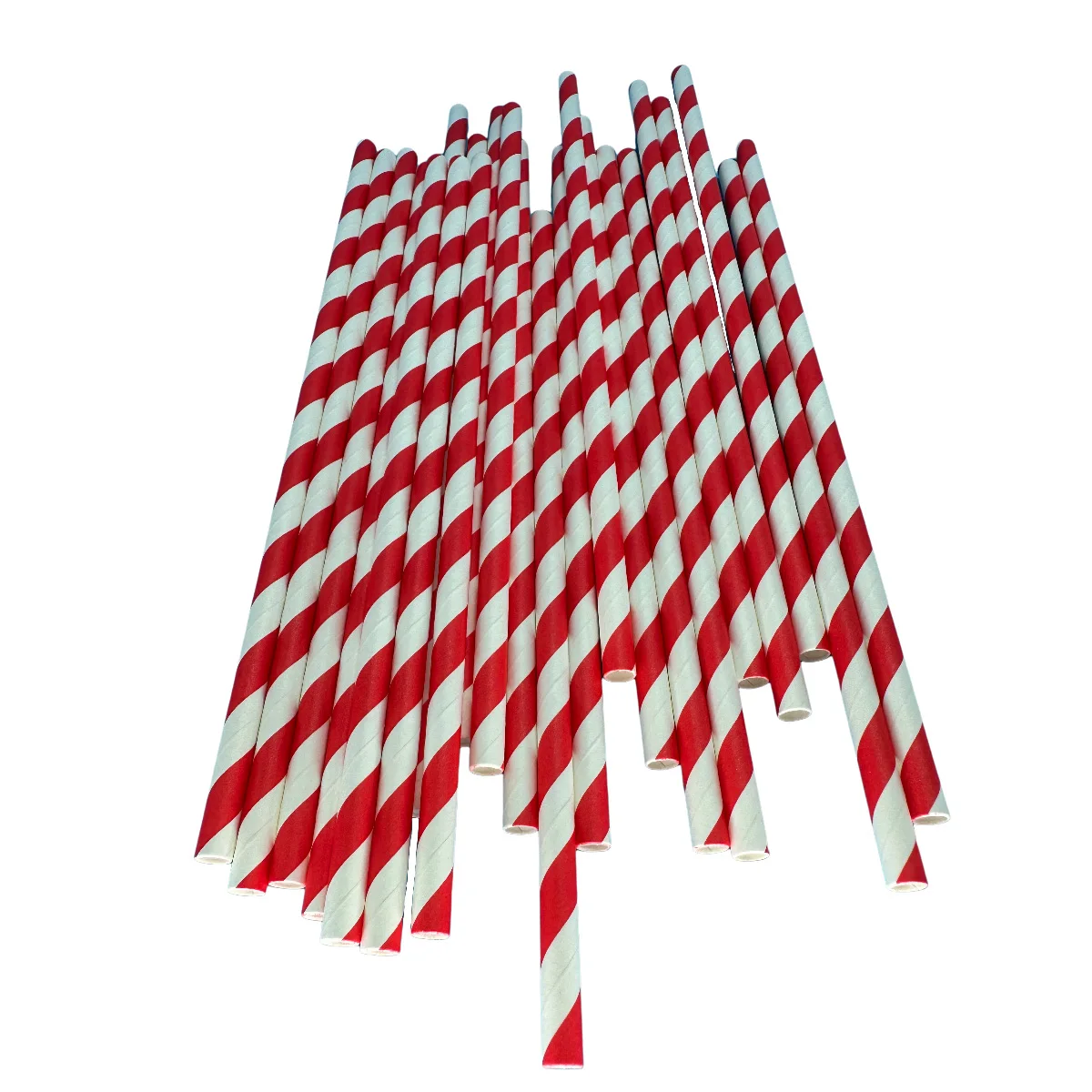 300Pcs-Red-Striped-Paper-Straws-Bulk-Creative-Party-Wedding-Decoration ...