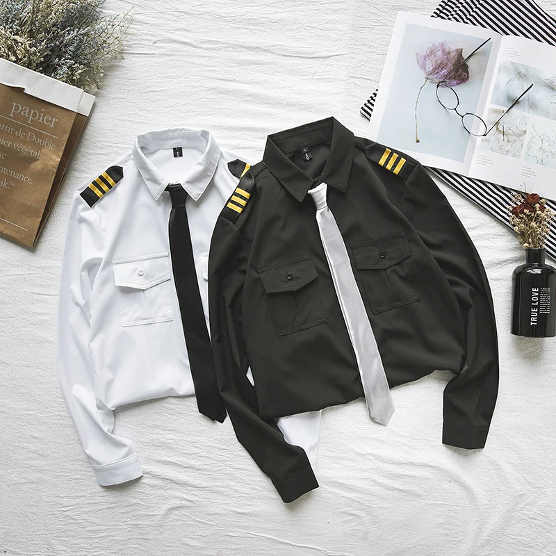 Airline Pilot Uniform Shirts