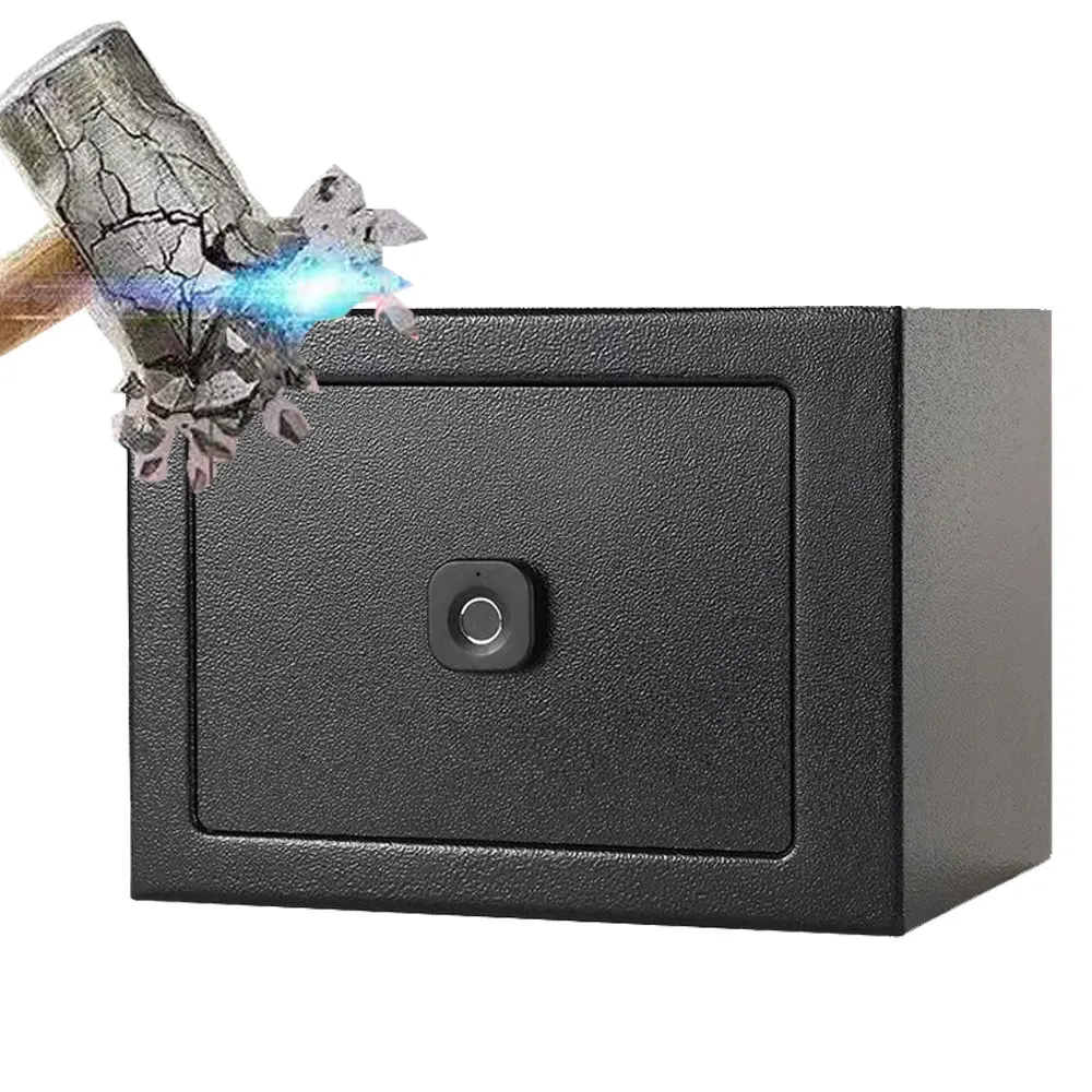 Household-Insurance-Box-Vertical-Mini-Metal-Safe-Car-Safe-Key-Insurance ...