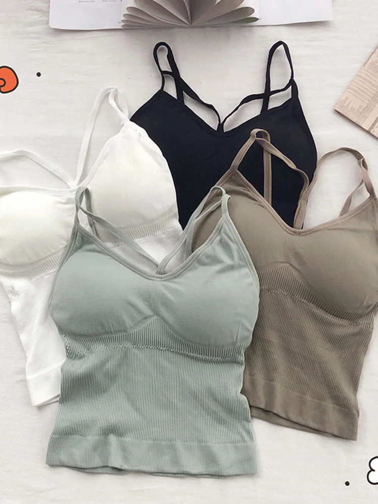 Women-Cotton-Underwear-Push-Up-Bra-Sexy-Top-Women-Suspender-Tank-Up ...