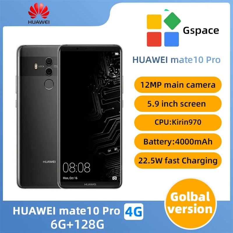 Huawei-Mate10-Pro-4G-SmartPhone-CPU-HiSilicon-Kirin-970-Battery-capacity-4000mAh-12MP-Camera ...