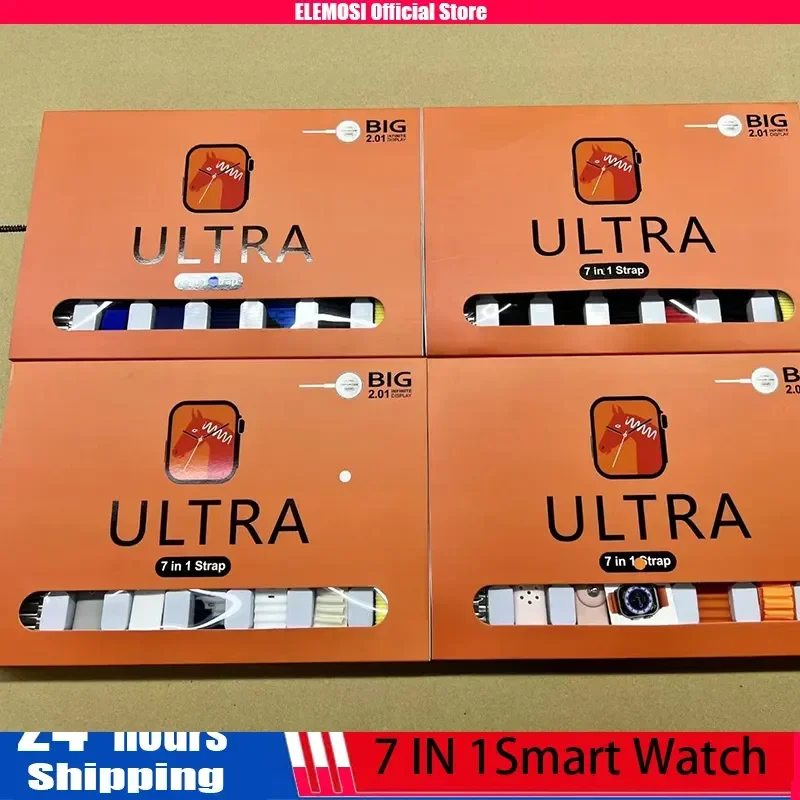 Smart-Watch-49mm-Reloj-Smart-Watch-S100-Ultra-7-In-1-Strap-Smart-Watch ...