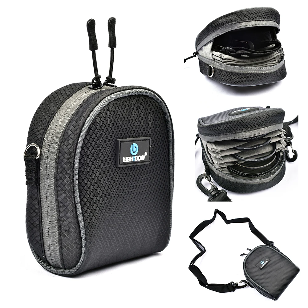 Lightdow-Dustproof-Camera-Lens-Filter-Bag-Filter-Pouch-Shoulder-Case ...