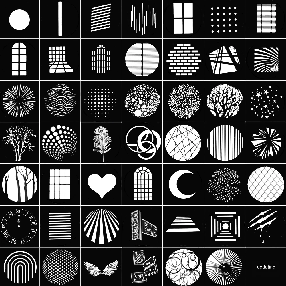 58mm-Focalize-Conical-Snoots-Projection-Film-Graphic-DIY-Shape-insert ...