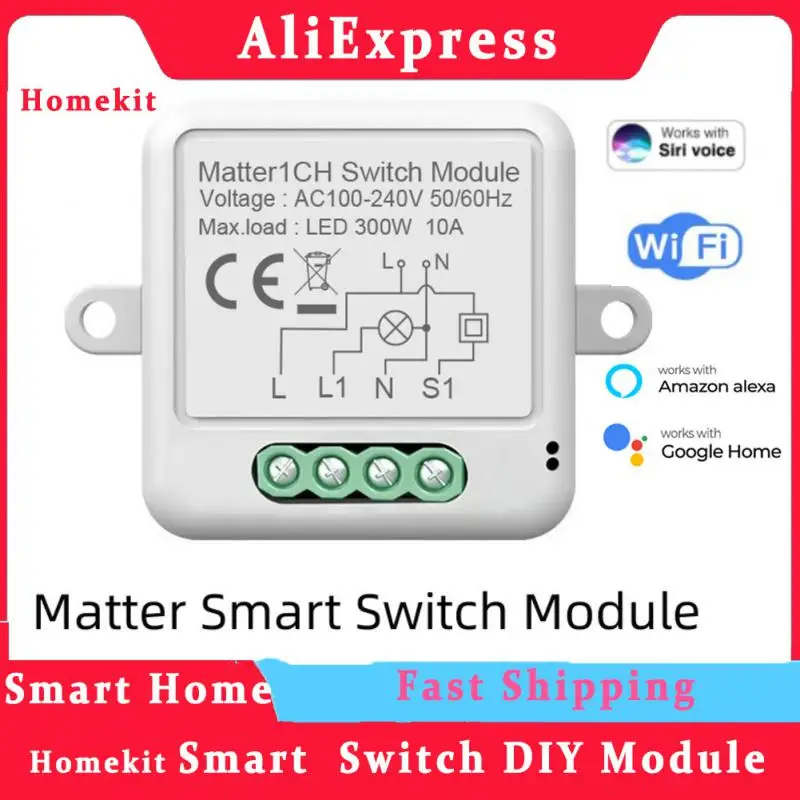 WiFi-Interruptor-Inteligente-para-Matter-Homekit-Disjuntor-Inteligente-DIY-M-dulo-Au-Interruptor ...
