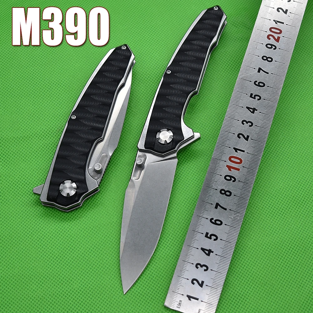 Camping Survival Tool M390 Steel Knife Pocket Outdoor Knife Multi Tactical Military Knife ...