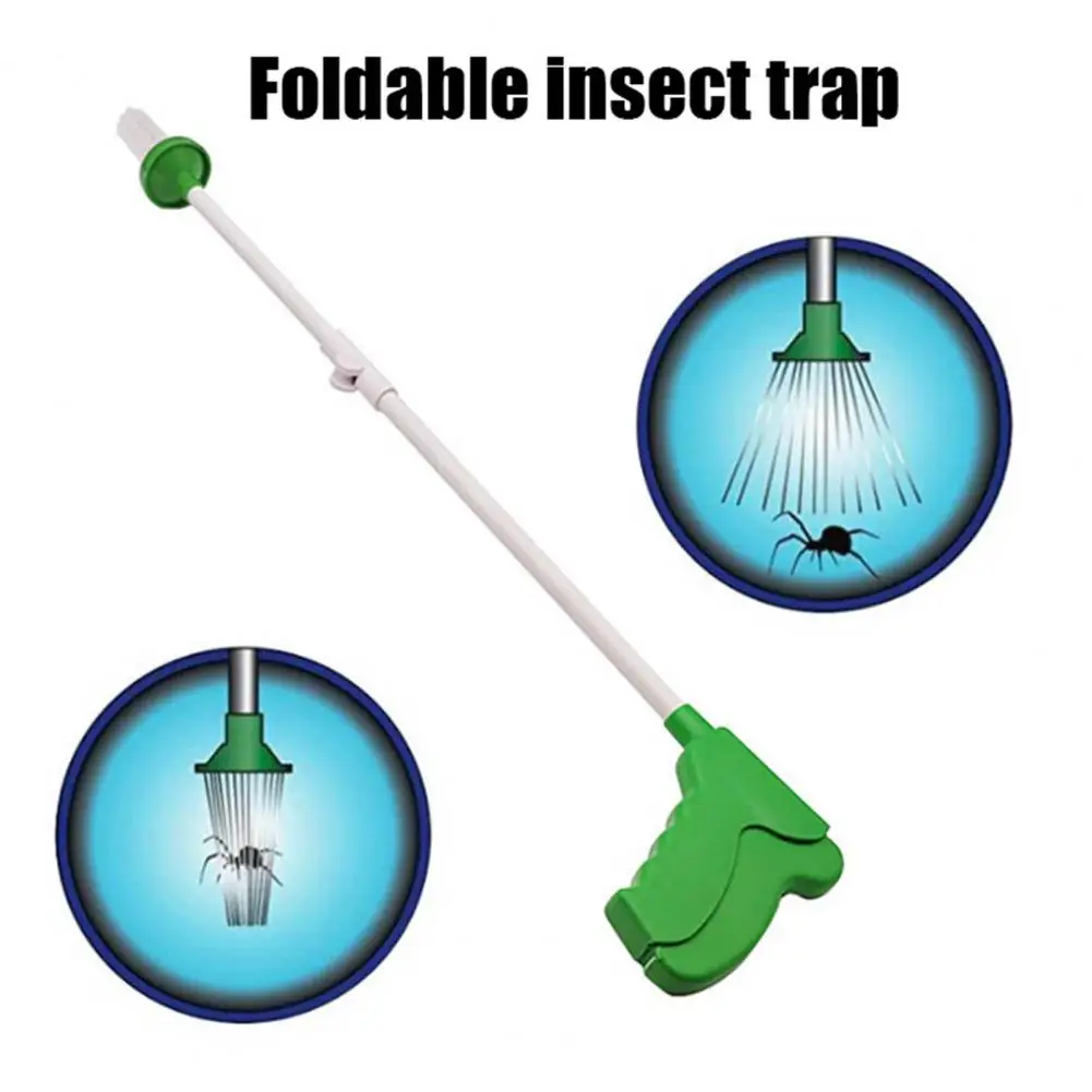 Spider Catcher Long Handle Contactless Spider Grabber Insect Pickup ...