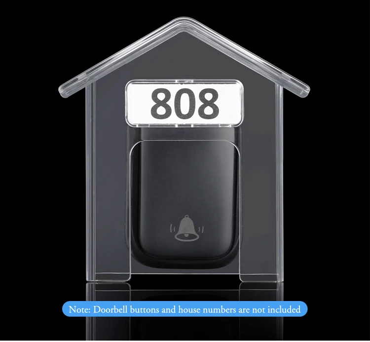 Doorbell waterproof wireless,one case--Cacazi Waterproof Cover For ...