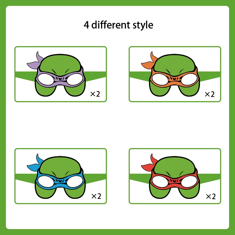 Printable Ninja Turtle Mask Template