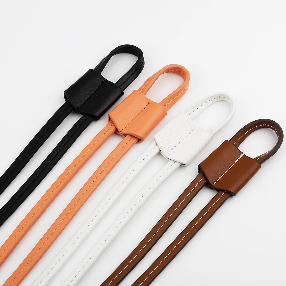 Genuine Leather Women Detachable Bag Strap DIY Replacement Bucket Bag ...