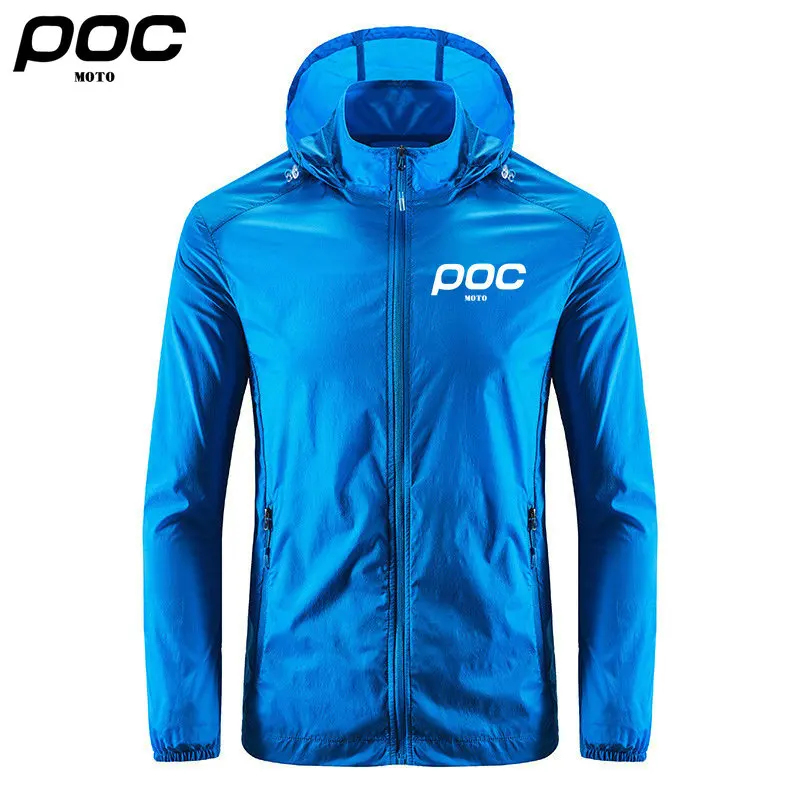Moto Poc Cycling Men's Women Lightweight Jacket Quick Dry Bicycle ...