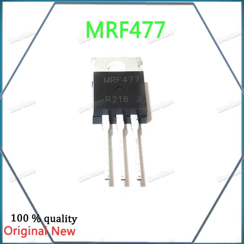 10-Uds-100-Uds-lote-Transistor-de-potencia-MRF477-en-l-nea-TO-220 ...