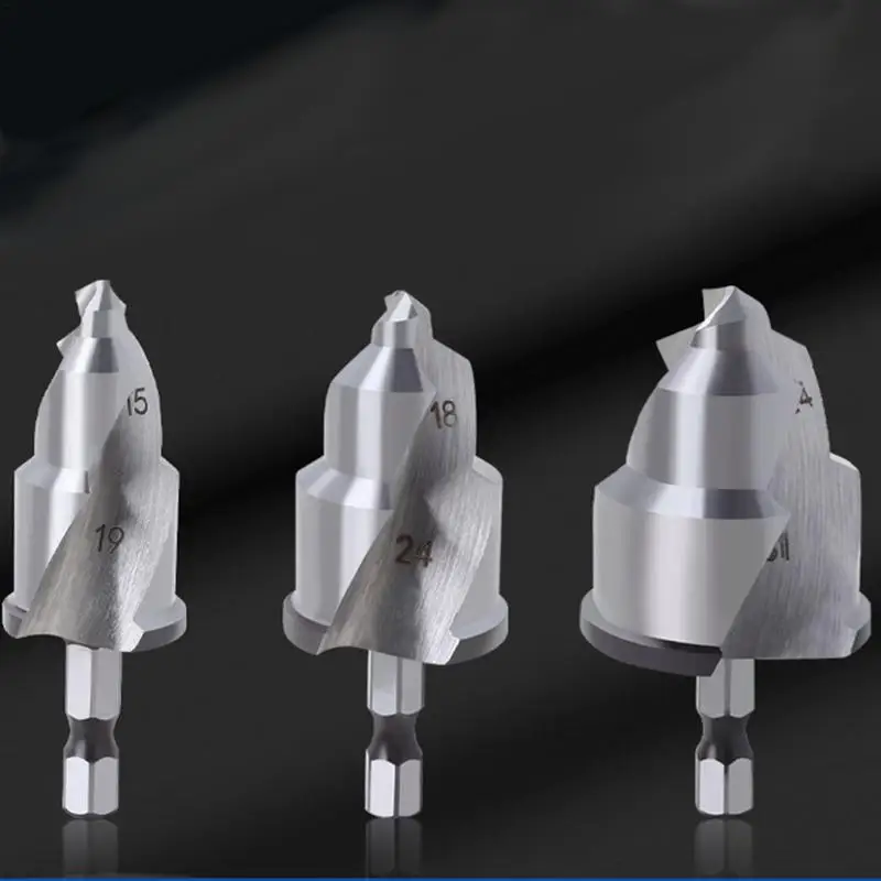 Metal-Cone-Solid-Quick-Change-Drill-Bit-Countersink-Drill-Bit-Reamer ...