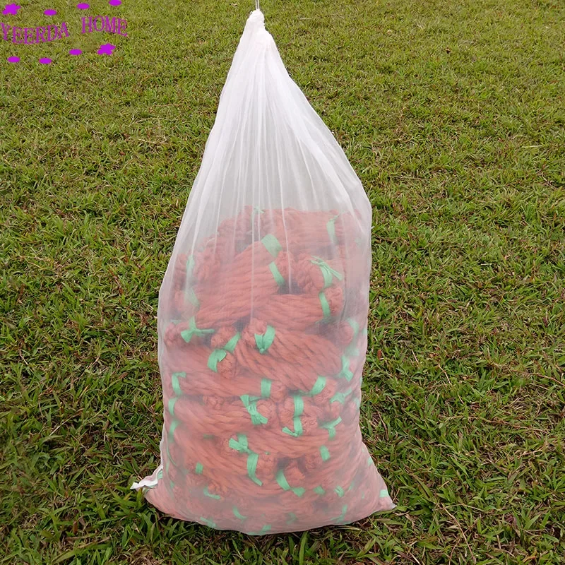 100Mesh Nylon net bag White Breathable Garden Plant Fruit vegetable ...