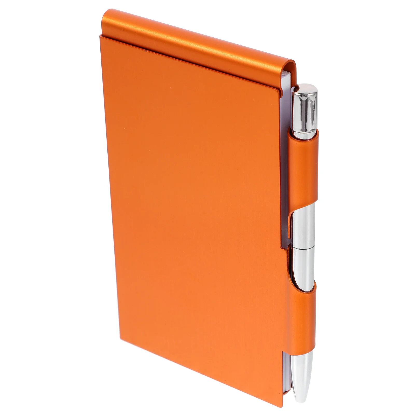 Clamshell-Notebook-Stylish-Metal-Holder-Multicolor-Mini-Pocket-Notepad ...