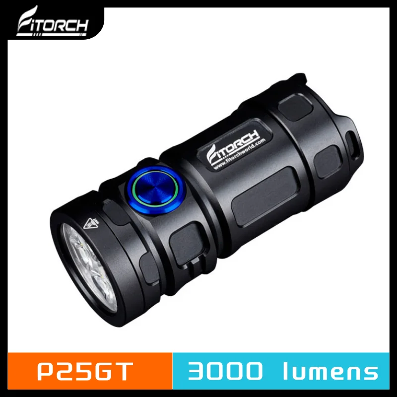 Fitorch-P25GT-USB-Rechargeable-LED-Flashlight-3000-Lumens-CREE-XPG3 ...