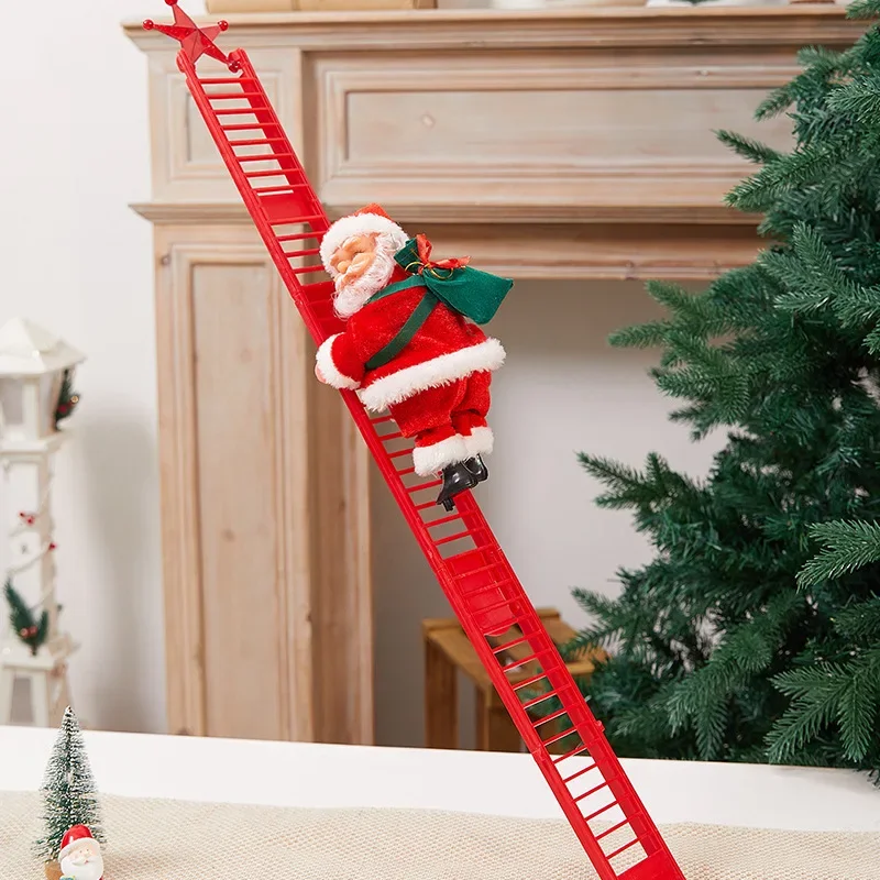 Christmas-Decorations-Santa-Claus-Climbing-Rope-Santa-Claus-Electric ...