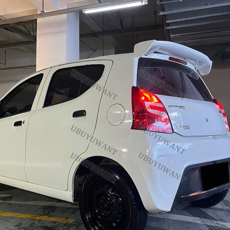 For Suzuki Alto ABS Rear Trunk Lid Car Spoiler Wings 2009 2010 2011 ...
