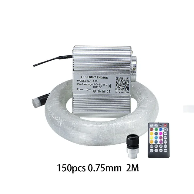 Car Roof Star Light 10W Twinkle RGBW Fiber optic light engine Music ...