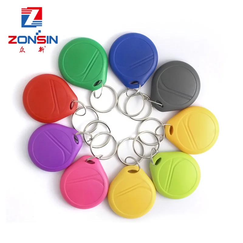 100pcs-Waterproof-13-56MHz-UID-Keyfob-Tag-RFID-Access-Control-Clone-Key ...
