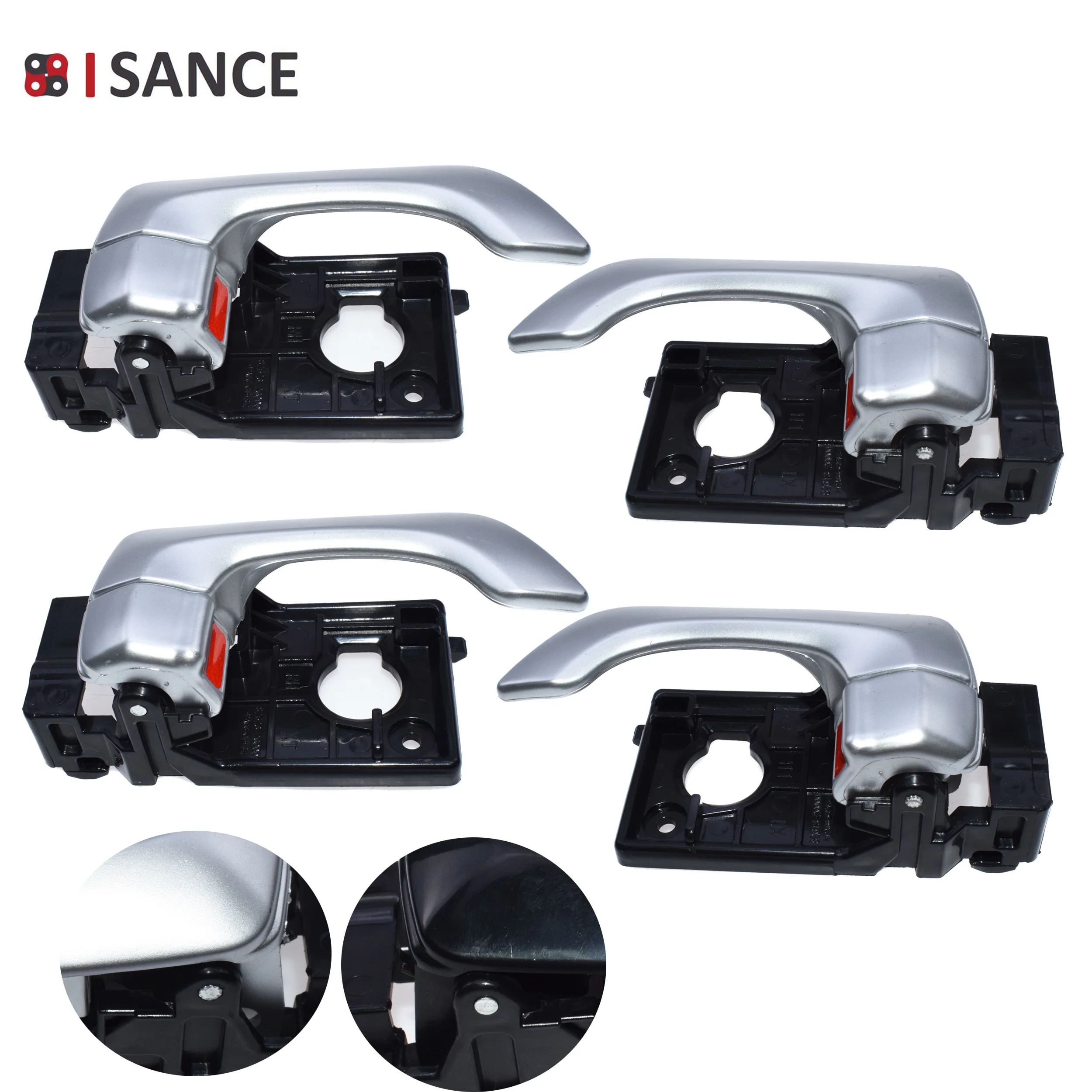 Black-Silver-Inside-Door-Handle-Front-Rear-Left-Right-82610-2G000-82610 ...