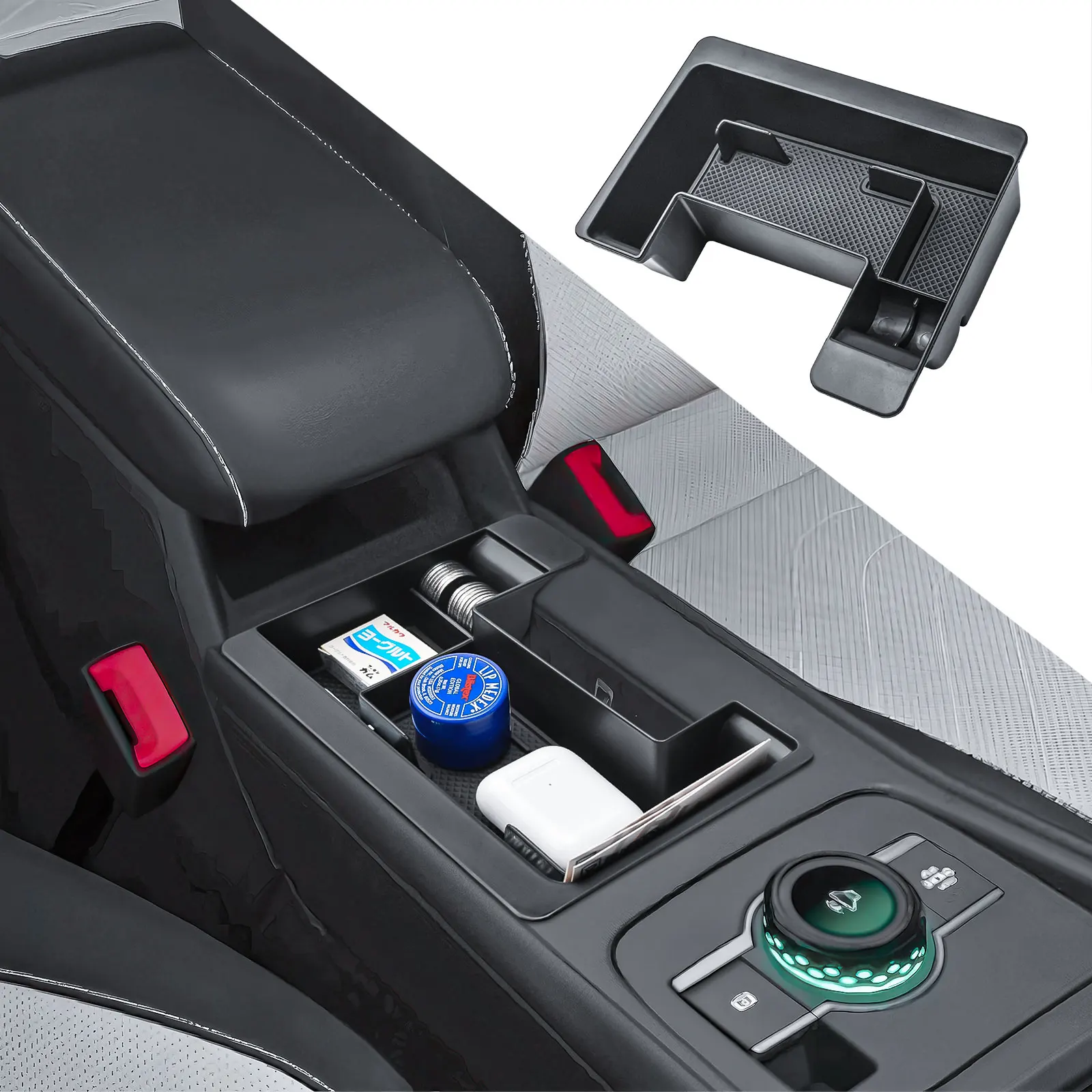 Center Console Organizer for 2025 2026 Volkswagen VW Tiguan Gear Shift ...