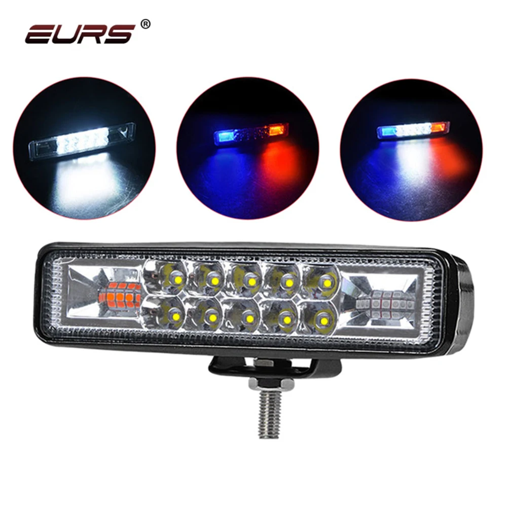 Car LED Work Light Headlights Auxiliary Lights Jeep Wrangler JK TJ ...