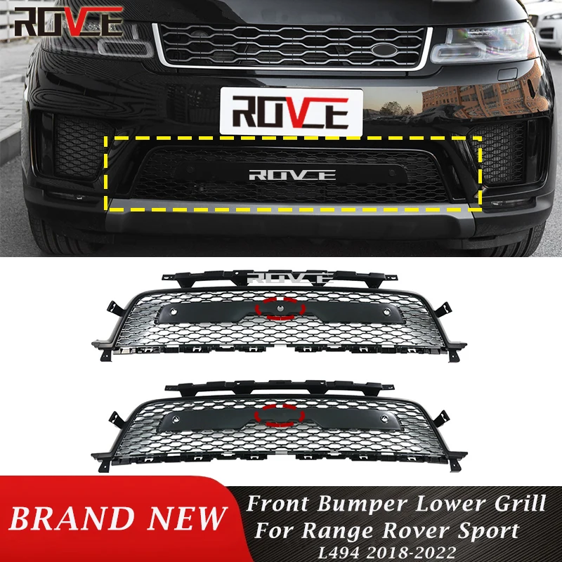 ROVCE Car Front Bumper Grille Lower Bumper Grill for Land Rover Range ...