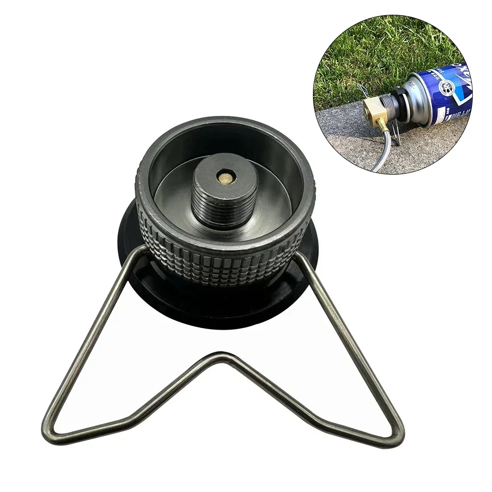 Butane-Adapter-with-Bracket-Gas-Cartridge-Head-Conversion-Adapter ...