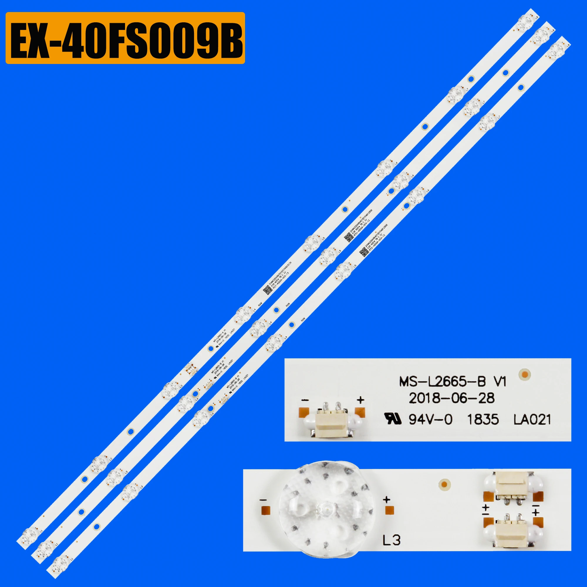 Kit-de-tira-de-luces-LED-de-retroiluminaci-n-accesorio-para-40DT200 ...
