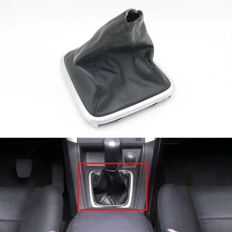 Car-M-T-Manual-Gear-Shifter-Boot-Cover-Gear-Lever-Knob-Dust-Cap-For ...