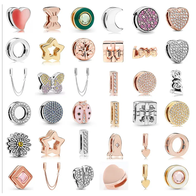 Abalorio-de-hoja-de-Margarita-y-coraz-n-de-amor-para-mujer-pulsera ...