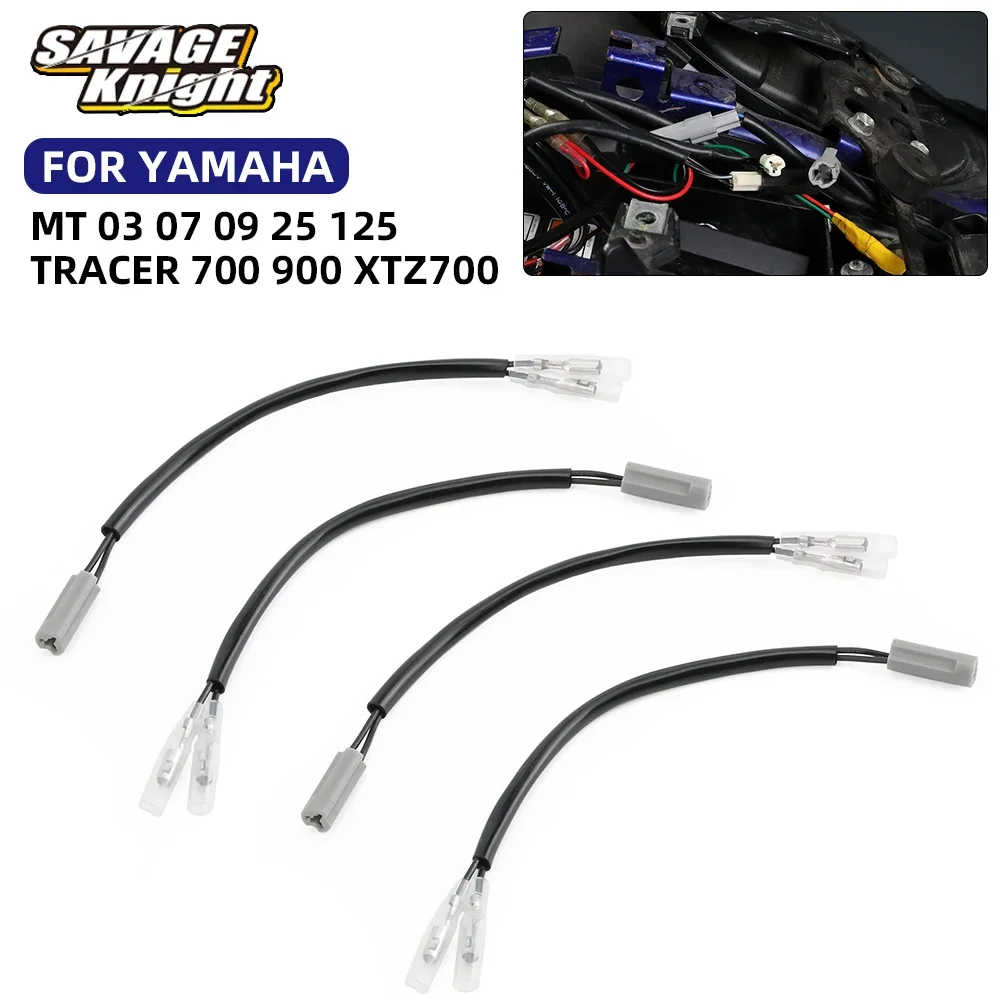 Turn-Signal-Marker-Wire-Adapter-Plug-Connector-For-YAMAHA-Tenere-700 ...