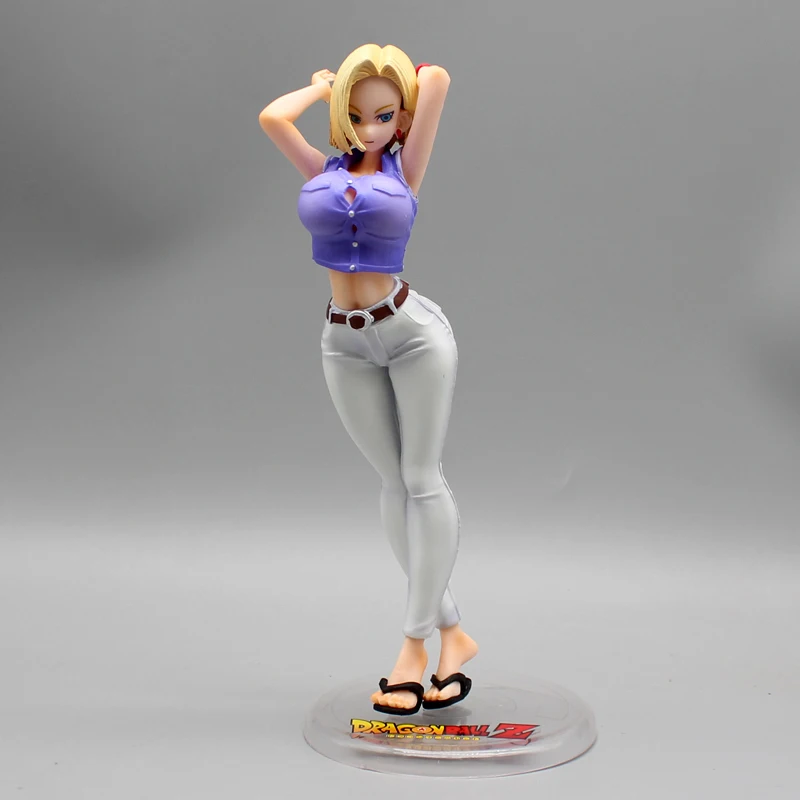 Anime-Dragon-Ball-GK-Figures-Android-18-Ver-III-Action-Figure-Denim ...