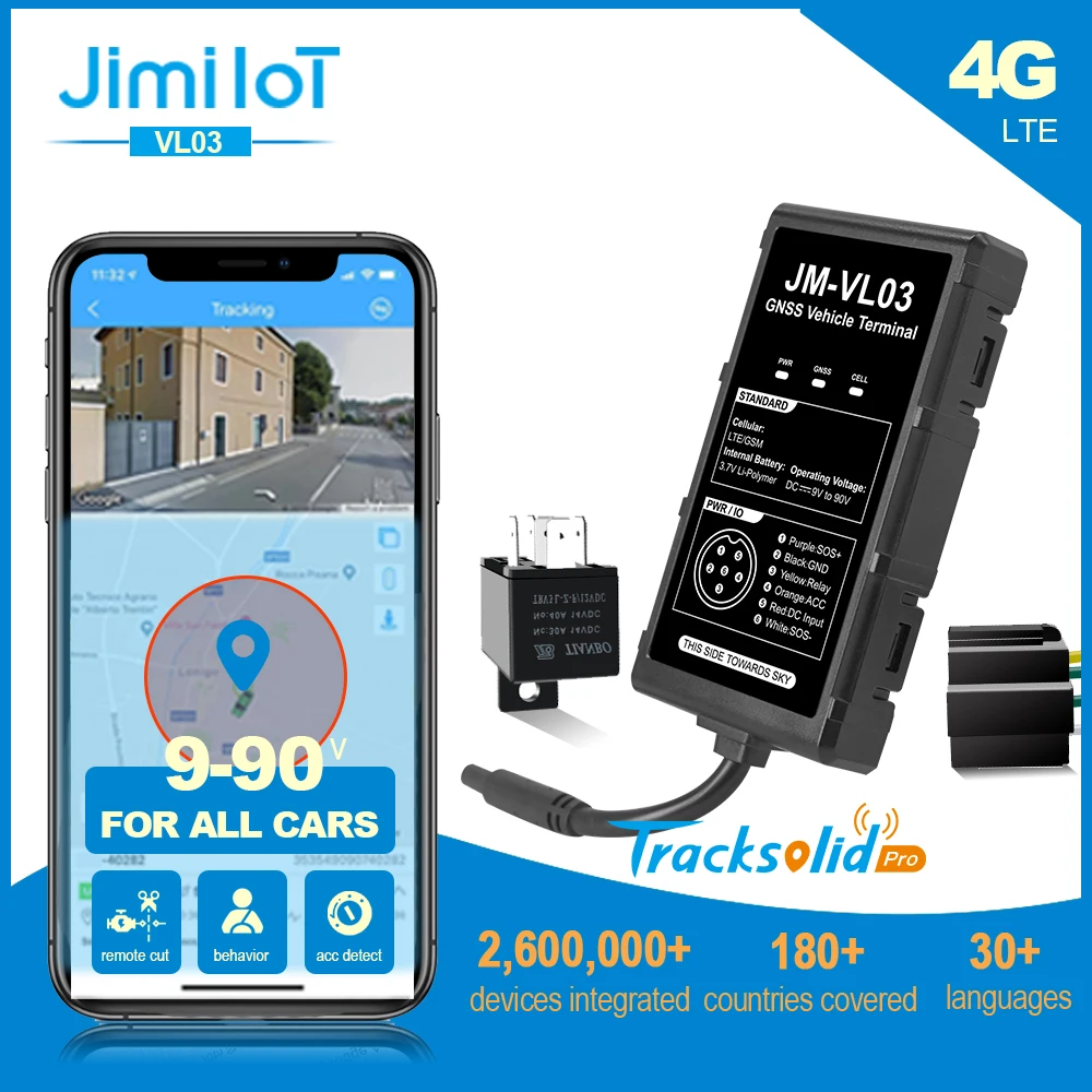 JIMIIOT-LTE-Gps-Para-Moto-VL03-Waterproof-Motorcycle-Locator-9-90V-Cut ...