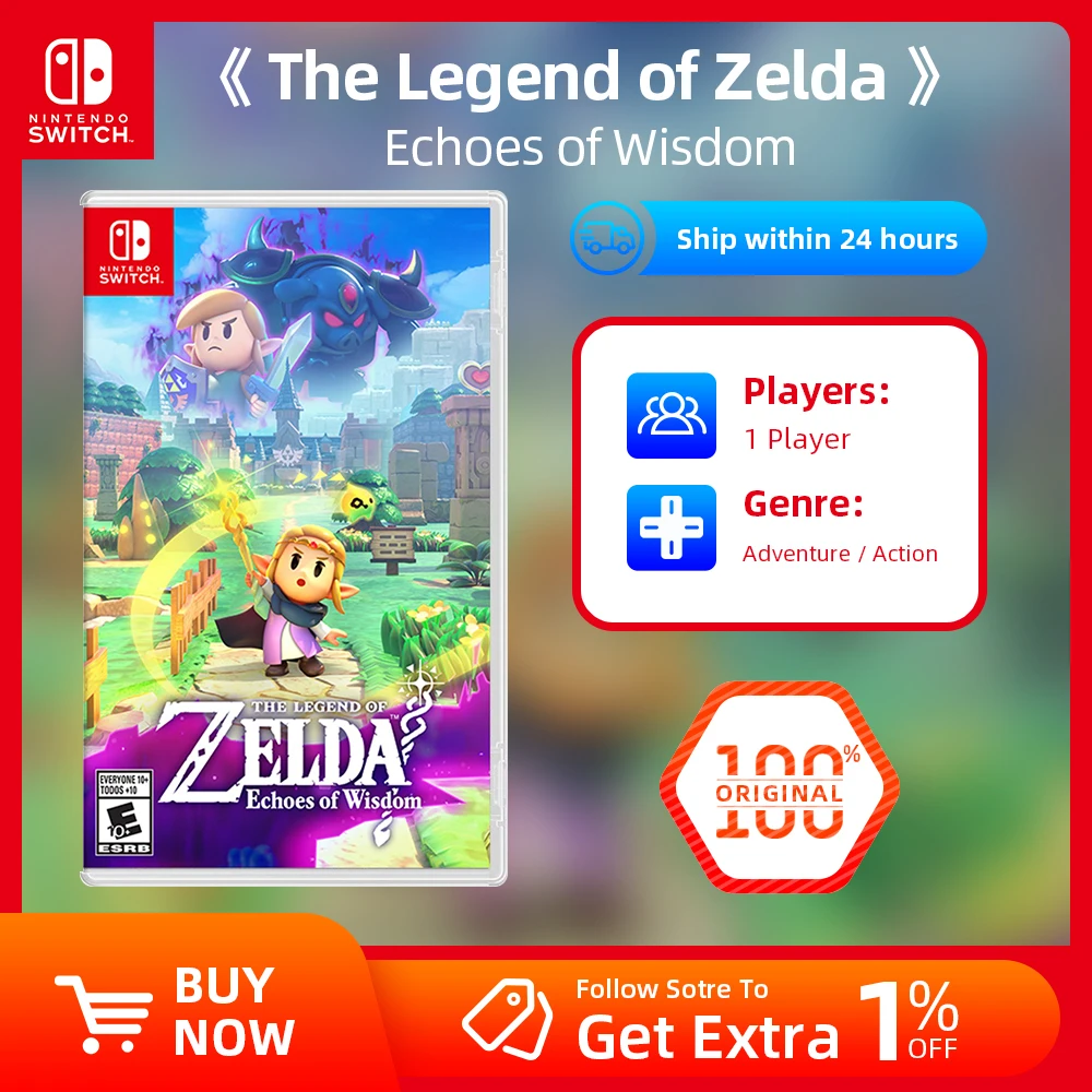 Cartas-de-juego-de-Nintendo-Switch-The-Legend-of-Zelda-Echoes-of-Wisdom ...