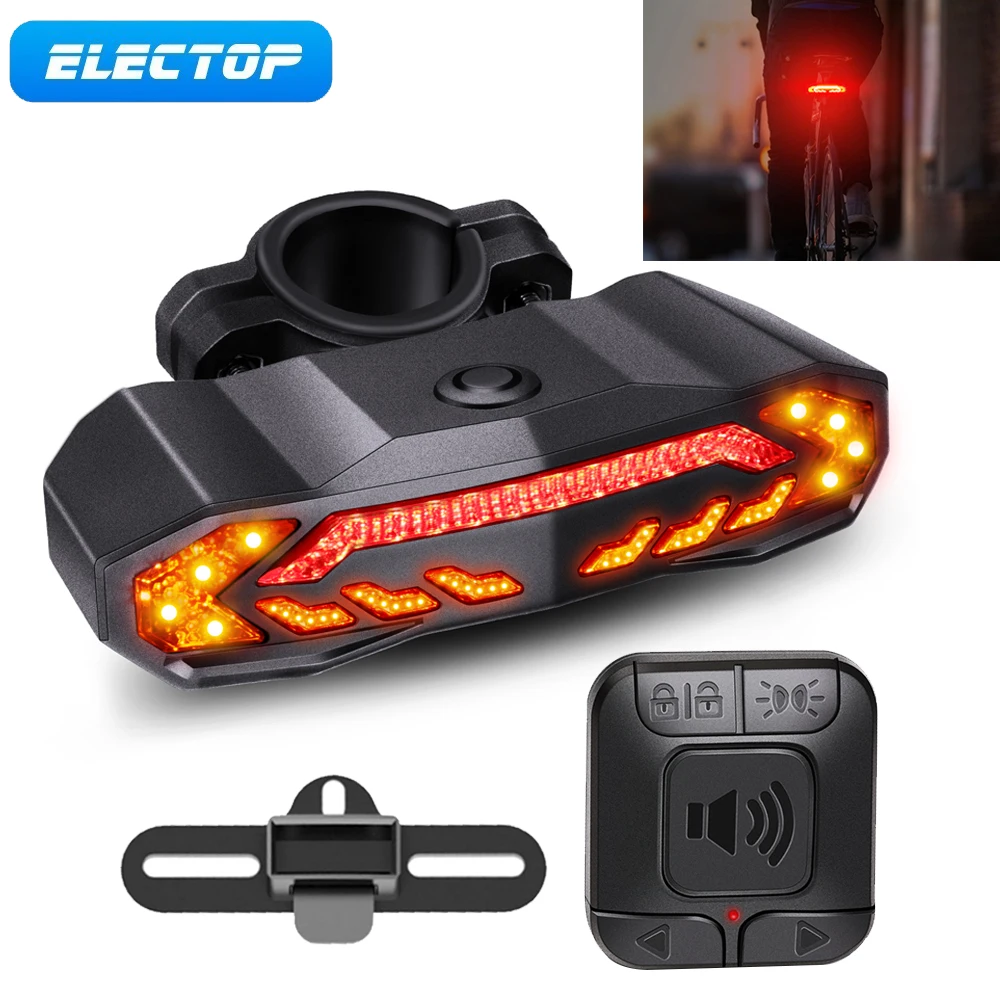 ELECTOP-Alarme-de-bicicleta-inteligente-com-controle-remoto-imperme-vel-Anti-Theft-Bike ...